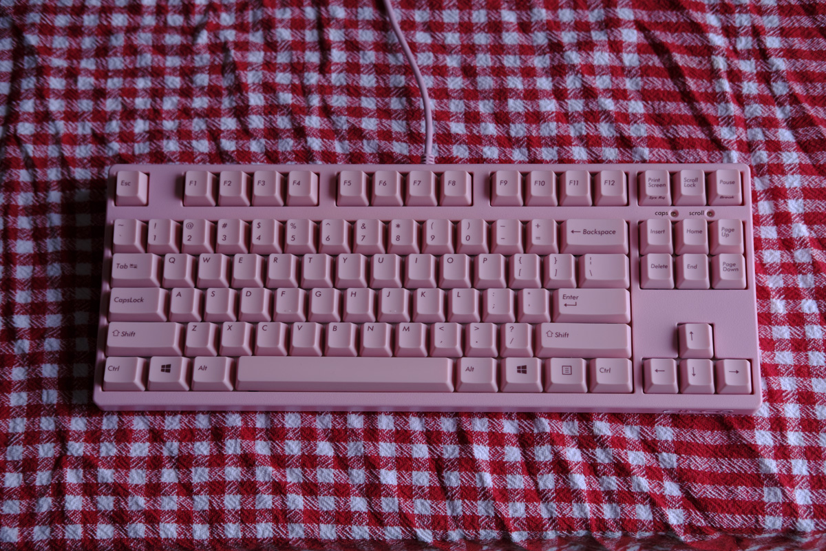 Limited Edition Pink Filco Mechanical Keyboard available now!