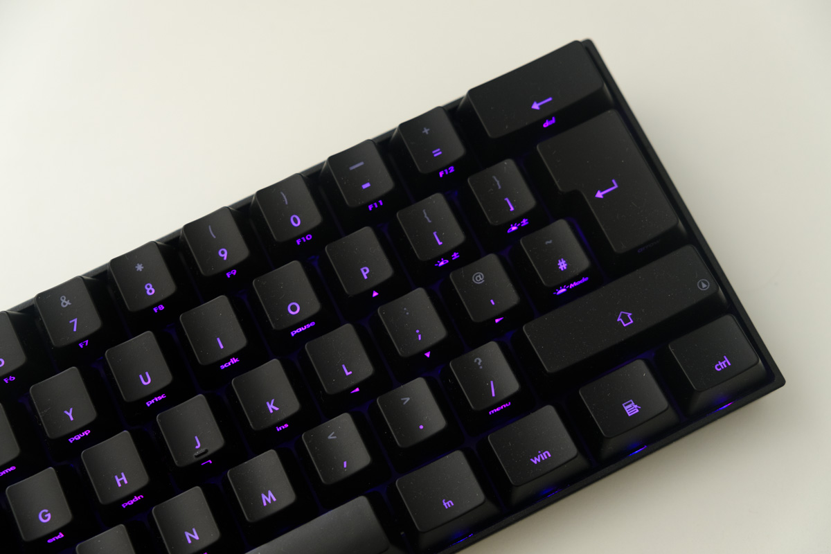 V60 Plus Dual Backlit 60% Speed Switch Keyboard Review – The Keyboard ...